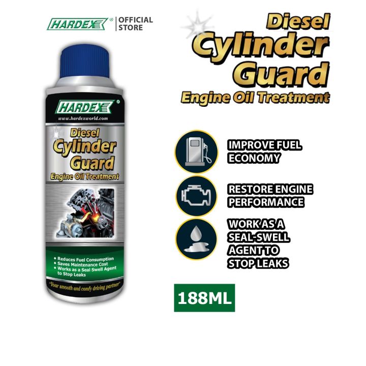 HARDEX Diesel Cylinder Guard Engine Oil Treatment - 188ml (HET-5) | Lazada