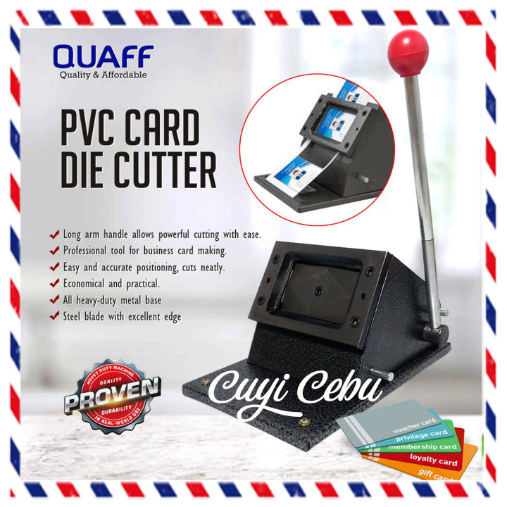 QUAFF PVC DIE CUTTER - CUYI CEBU | Lazada PH
