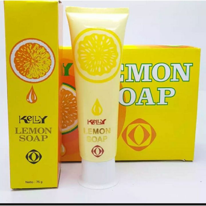 Kelly Lemon Soap / Sabun muka Kelly 25G | Lazada Indonesia