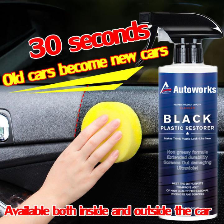 plastic black restorer for car interior plastic coating plastic ...