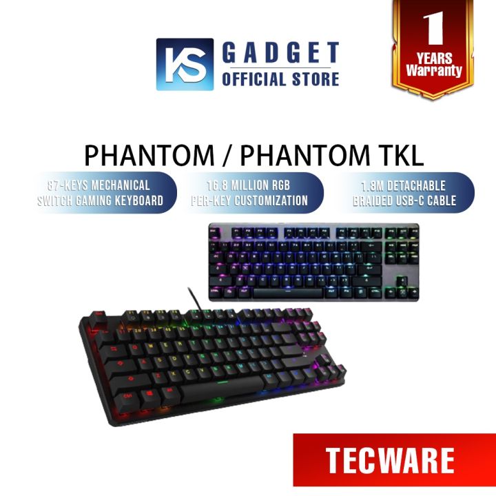 TECWARE Phantom TKL 2020 RGB 87-KEYS /TECWARE Phantom TKL 2020 RGB FULL ...