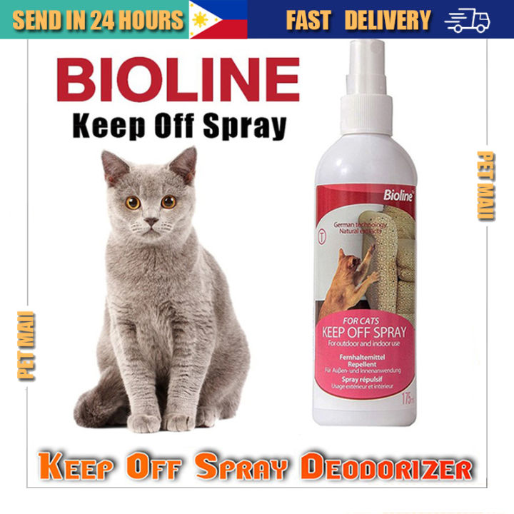 【Bioline】 Cat Keep Off Spray for Cats 175ml | Lazada PH