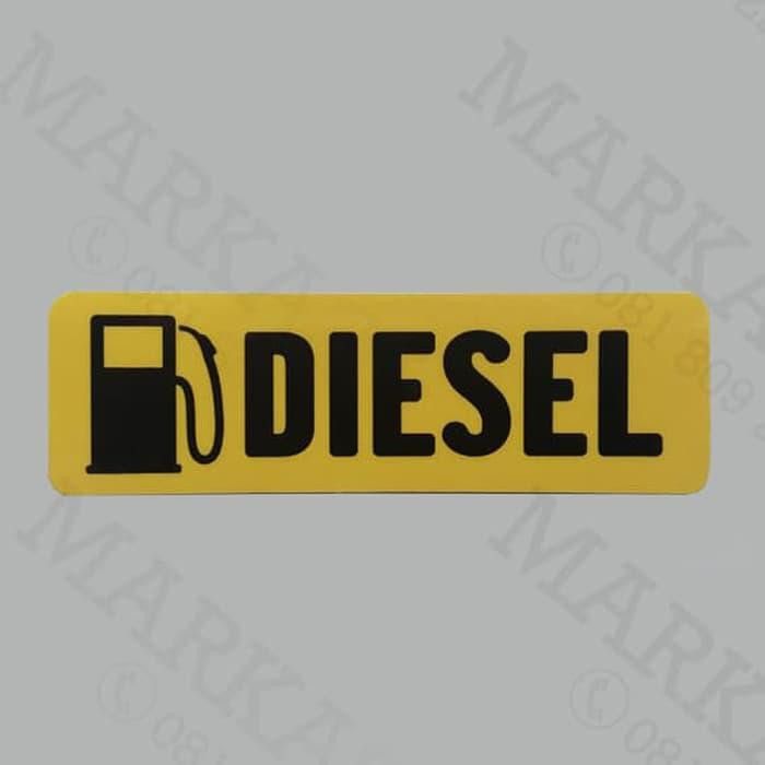 Stiker / Sticker Diesel Yellow | Lazada Indonesia