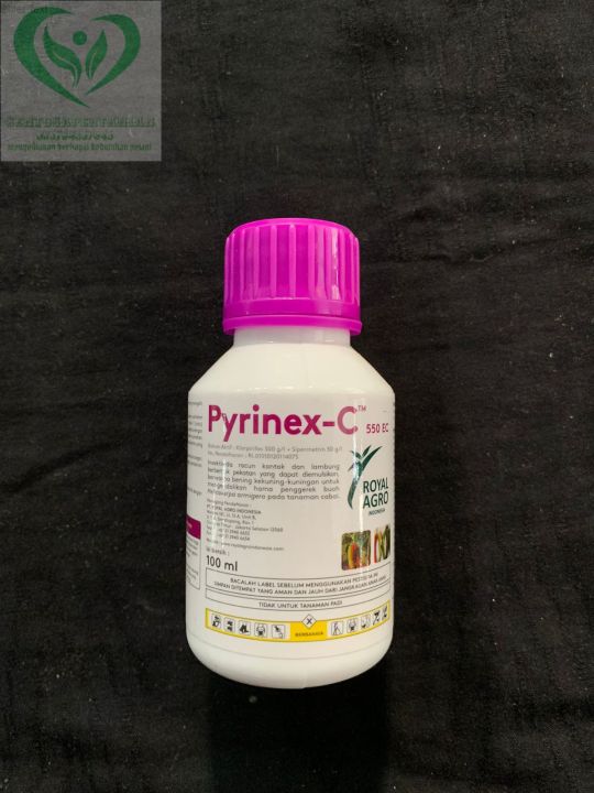 insektisida PYRINEX-C 550EC 100ml dari ROYAL AGRO INDONESIA | Lazada ...