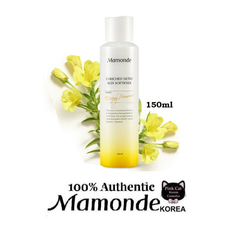 Korean Cosmetics MAMONDE Enriched Nutri Skin Softener Evening Rose 25ml ...