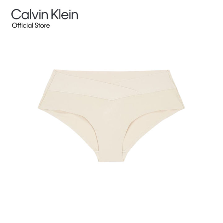 CALVIN KLEIN กางเกงชั้นในผู้หญิง Invisibles รุ่น QF6357AD ACI - สีครีม | Lazada.co.th