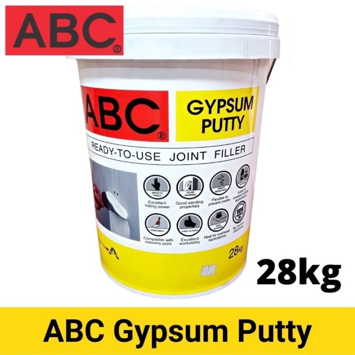 ABC Gypsum Putty 16L No Ratings Yet 0 Sold | Lazada PH