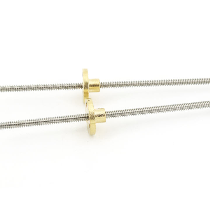 【Free Returns】 T4 Stainless Steel Trapezoidal Screw Length 100mm Pitch ...