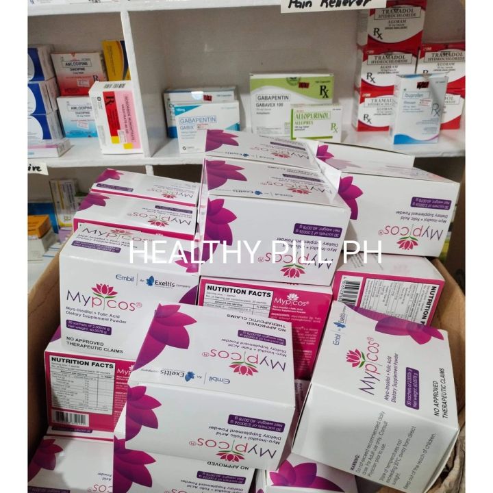 100 AUTHENTIC MYPICOS myo-inositol Folic acid Dietary supplement powder ...