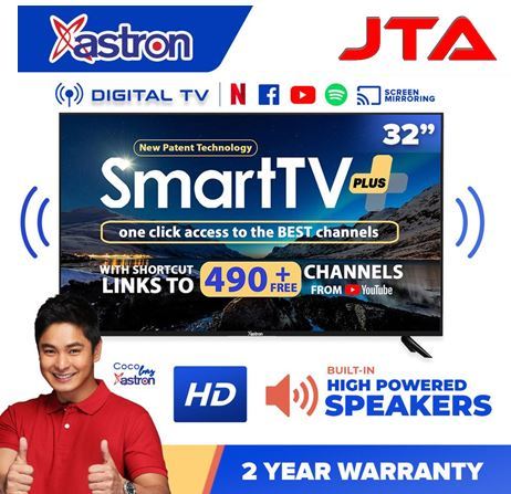 Astron 32 Inch Ultra-slim Smart LED TV [3277] | HD | Netflix & Youtube ...