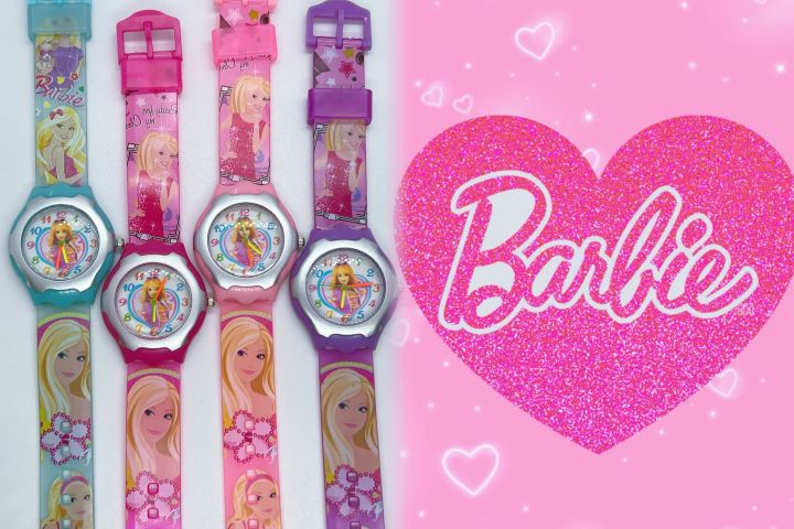 (K19) Jam Tangan Budak Kanak Barbie / Girl Kids Watches | Lazada