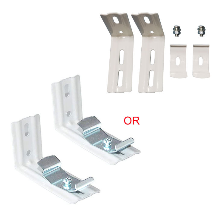 Heavy Duty Curtain Brackets Vertical Blind Snap-in Bracket for External ...