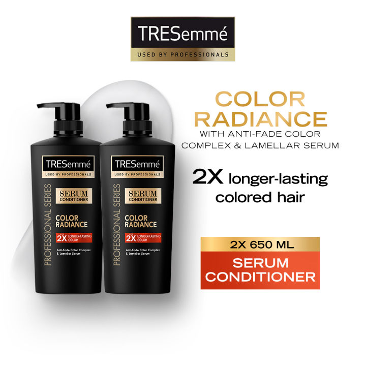 [BUNDLE OF 2] Tresemme Color Radiance Serum Conditioner 650ml | Lazada PH