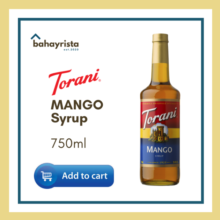 Torani Mango Syrup 750ml | Lazada PH