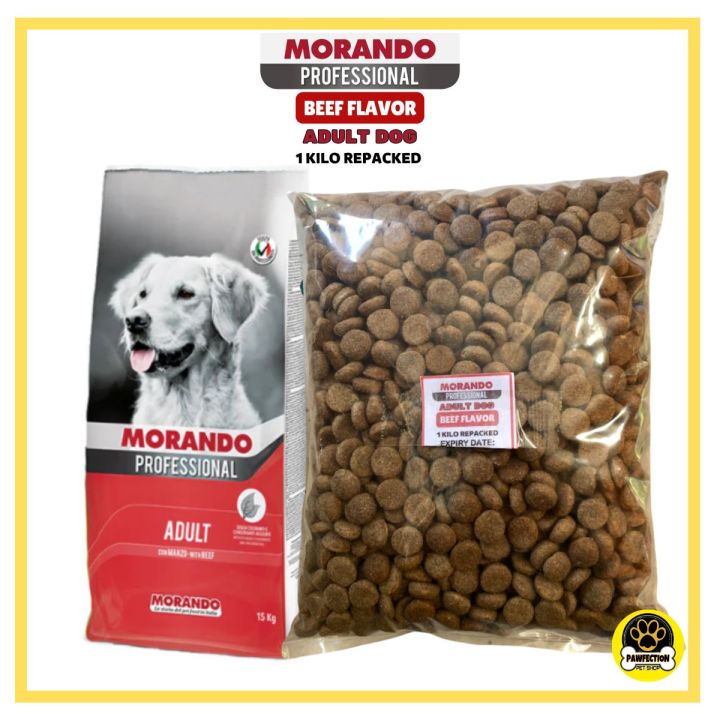MORANDO DOG FOOD for ADULT DOGS (BEEF FLAVOR) 1 KG REPACKED | Lazada PH
