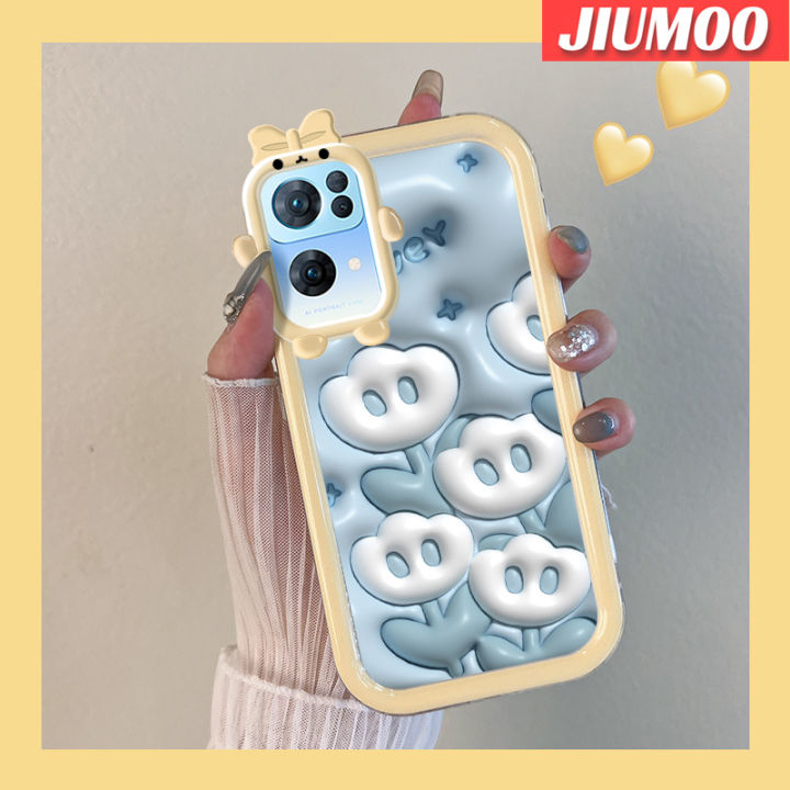 JIUMOO Casing For OPPO Reno 7 Pro 5G Reno 7Z 8Z Reno 7 Lite 8 Lite F21 ...