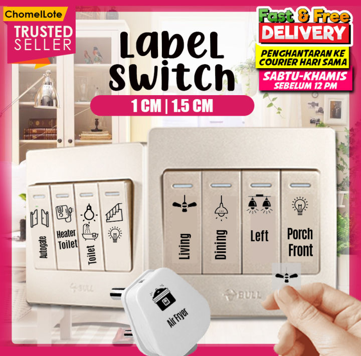 Switch Label Sticker Suis switch label Switch Sticker Label Sticker ...