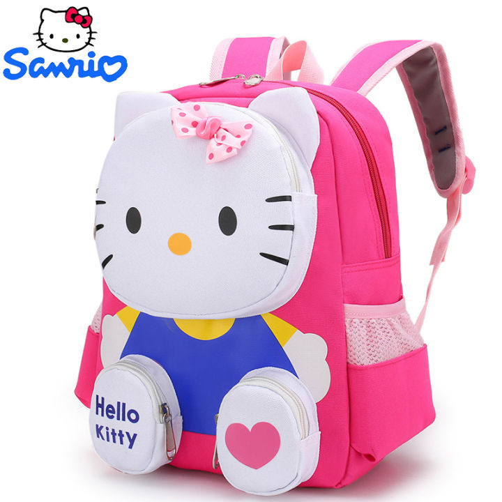 Kawaii Sanrio Hello Kitty Backpack Student Schoolbag High Capacity ...