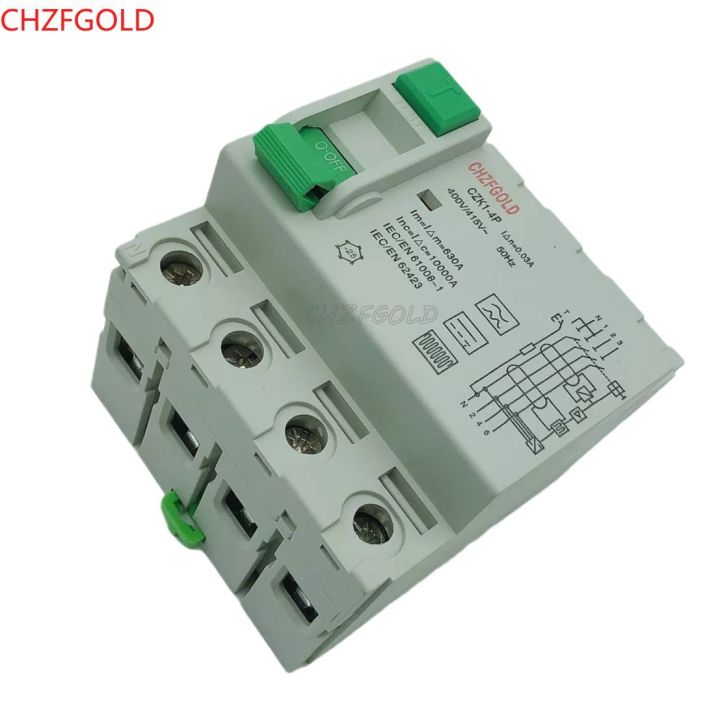Electric 63A 40A 30Ma 4Pole Rccb Type B Electromagnetic Residual Curren ...