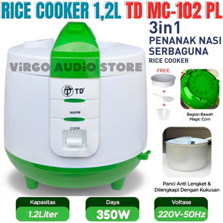 Magicom Rice Cooker Td Yamakawa 1,2 1,8 Liter | Penanak Nasi Td 1,2 1,8 ...