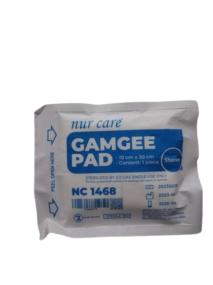 NUR CARE GAMGEE PAD 10CM X 20CM 1'S | Lazada