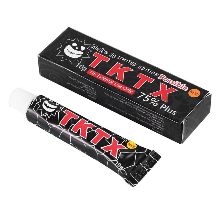 Zhoututu TKTX 75% More Numbing 20 Minutes Onset Numb Tattoo Cream Semi ...