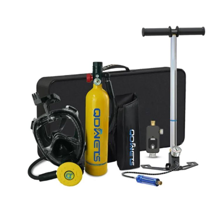 QDWETS Scuba Diving Equipment Snorkel Diving Gear For Diver Mini Oxygen ...