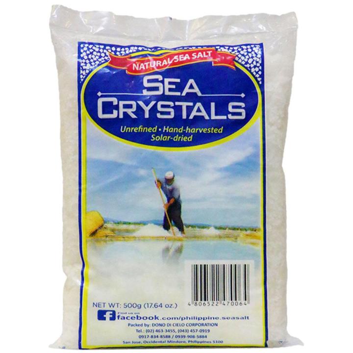 Sea Crystals Natural Sea Salt (500g) | Lazada PH