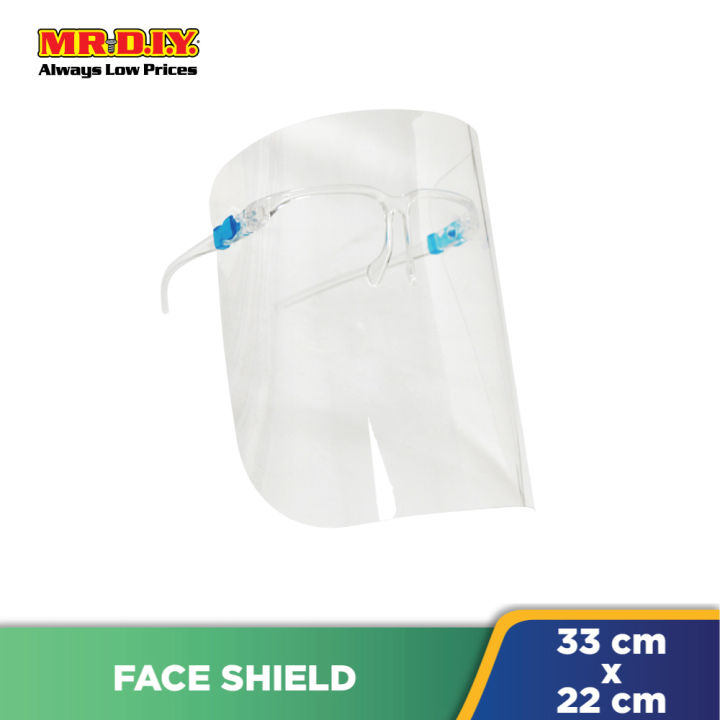 MR DIY Transparent Face Shield | Lazada