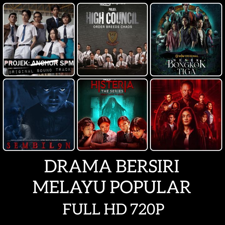 [PENDRIVE USB TV] | KOLEKSI DRAMA BERSIRI MELAYU | DRAMA MELAYU | Lazada