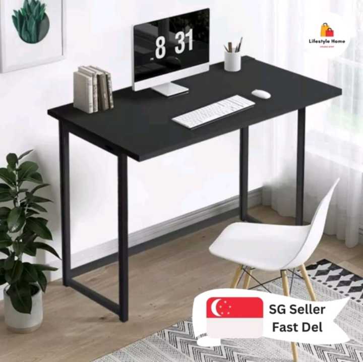 Foldable Study Table Office Table [ Lifestyle Home Store | Lazada Singapore