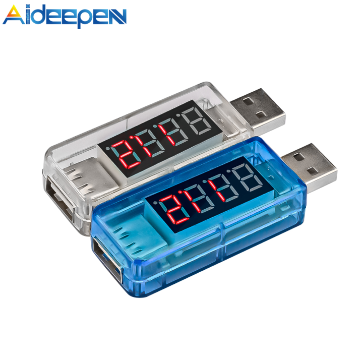 Aideepen Thiết Bị Kiểm Tra Dòng Điện Và Điện Áp Sạc USB DC3.3-7.5V 0A ...