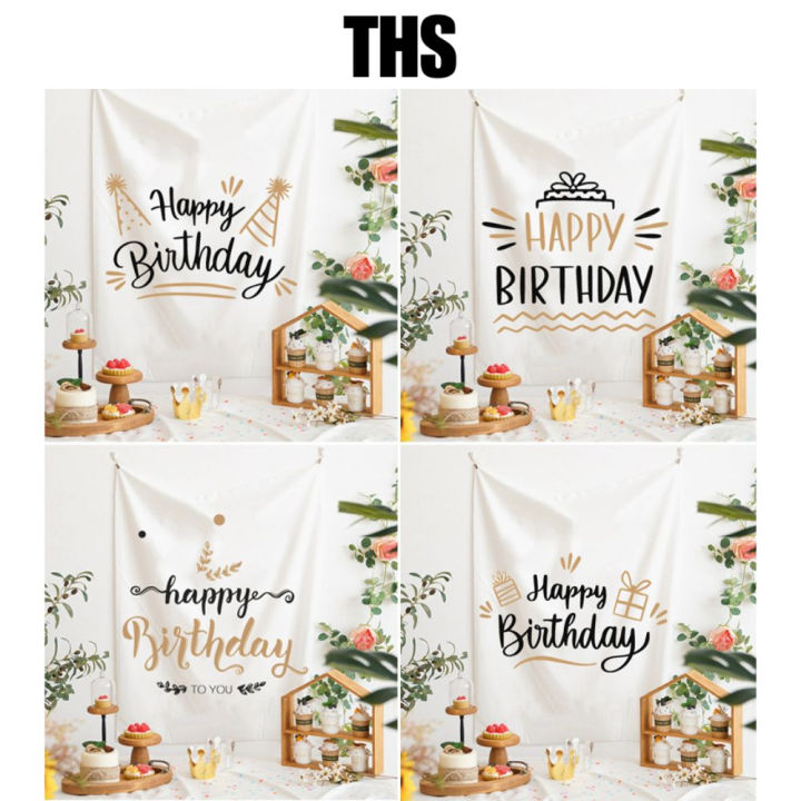Premium Minimalist Cloth Backdrop for Birthday decoration | Lazada ...