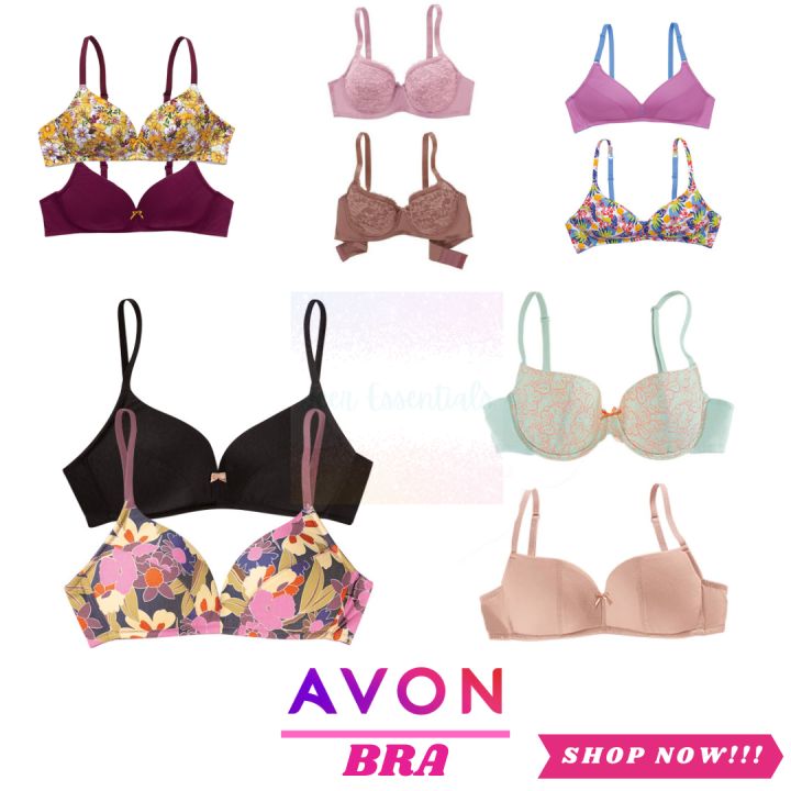 Avon 2 piece set Bra Underwire Non wire Ingrid, Thea, Alora, Carol, Juliet | Lazada PH