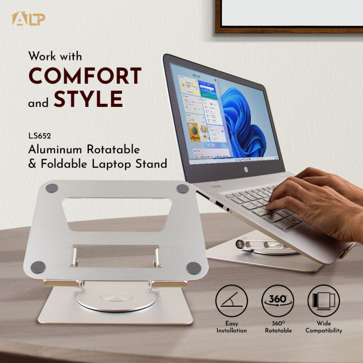 ALP LS652 Rotatable Laptop Holder Notebook Stand Laptop Stand Bracket ...