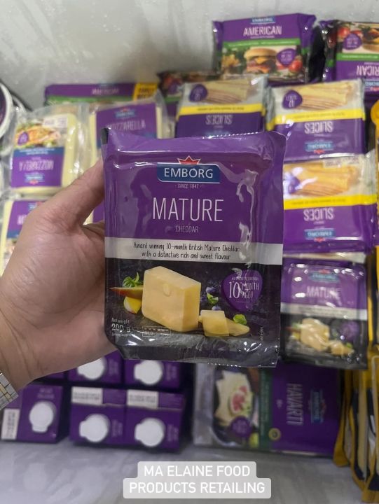Emborg Mature Cheddar 200g | Lazada PH