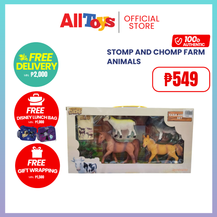 Stomp and Chomp Farm Animals | Lazada PH