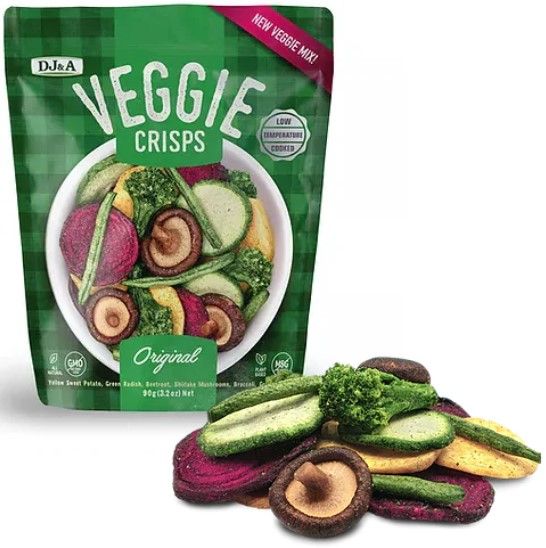 DJ&A Veggie Crisps 90g and products | Lazada Singapore