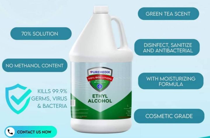 3.7 LITERS FDA APPROVED PUREMEDIX ETHYL ALCOHOL | Lazada PH