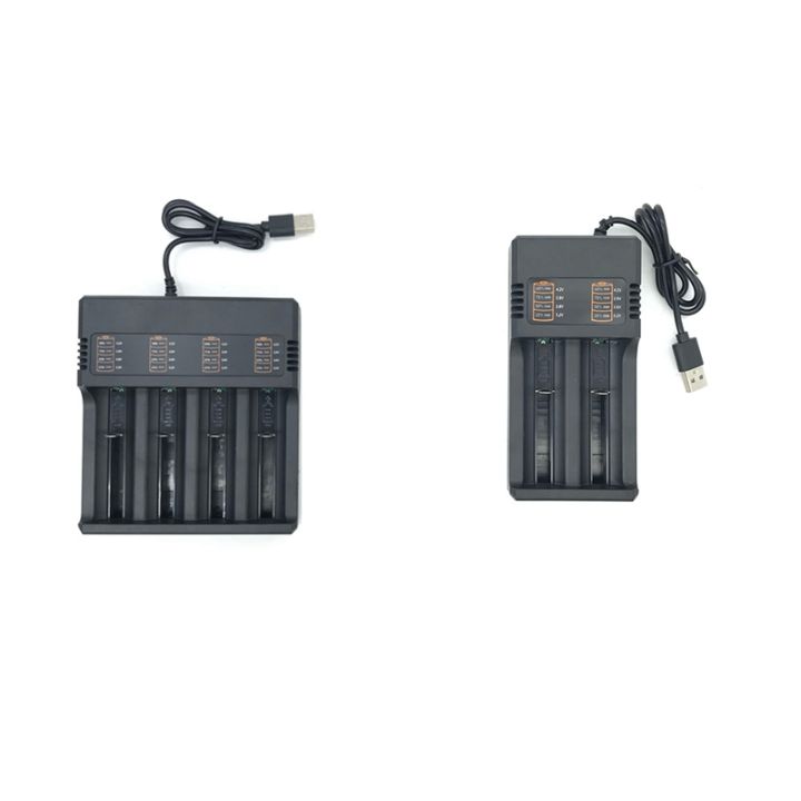 Smart 18650 Charger Lithium Battery Charger Universal Battery USB ...