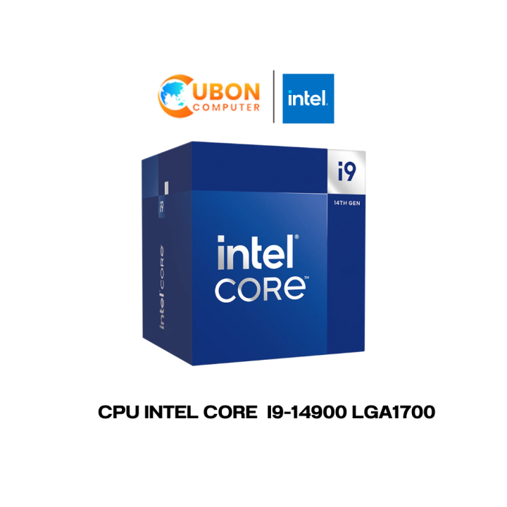 CPU (ซีพียู) INTEL CORE i9-14900 LGA1700 ประกันศูนย์ 3 ปี | Lazada.co.th