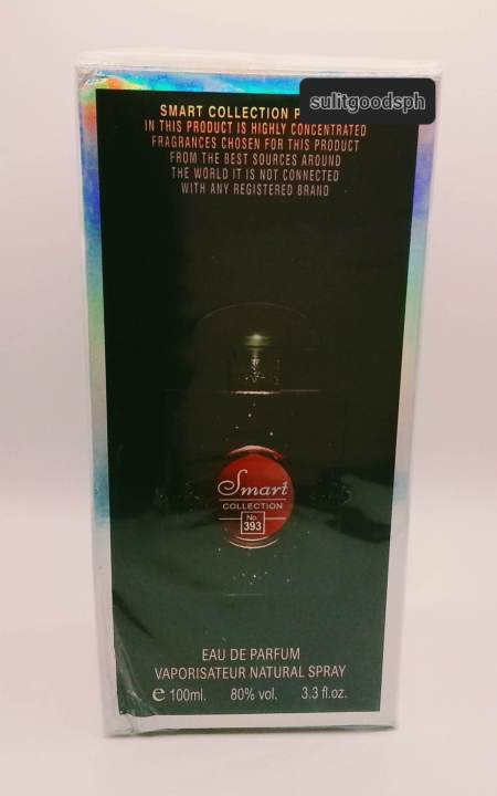 SMART COLLECTION PERFUME NO. 393 FOR WOMEN 100 ML EDP | Lazada PH