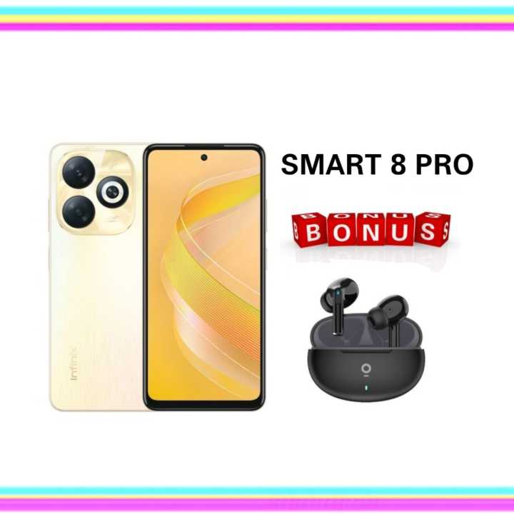 INFINIX SMART 8 PRO 8/128 NEW GARANSI RESMI | Lazada Indonesia