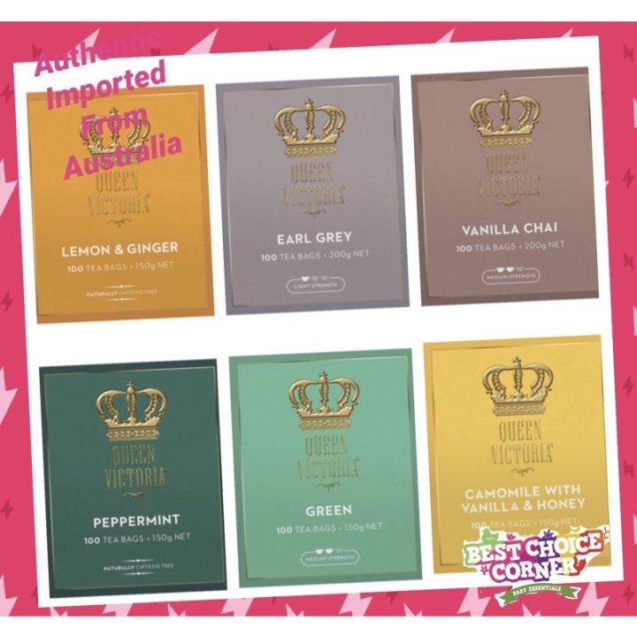 Queen Victoria Tea Bags (100pcs ) | Lazada PH