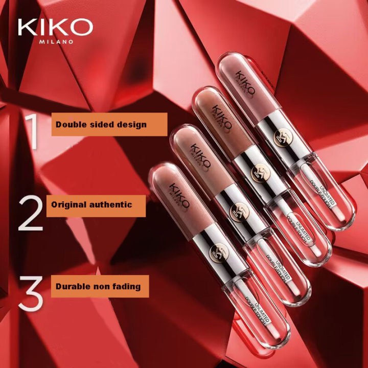 [ Official Authentic ] KIKO Milano Double sided lipstick with long-lasting color fixation ...