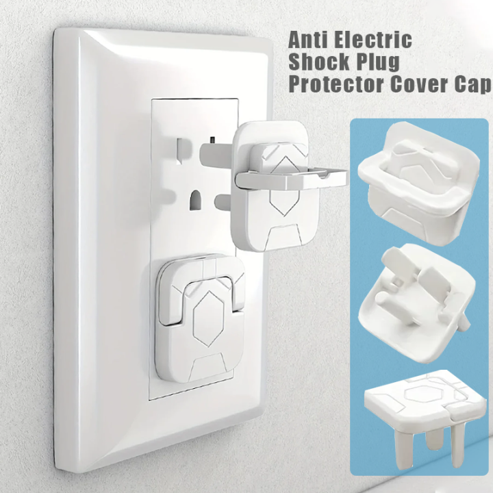10Pcs Anti Electric Shock Plug Protector Cover Cap Power Socket ...
