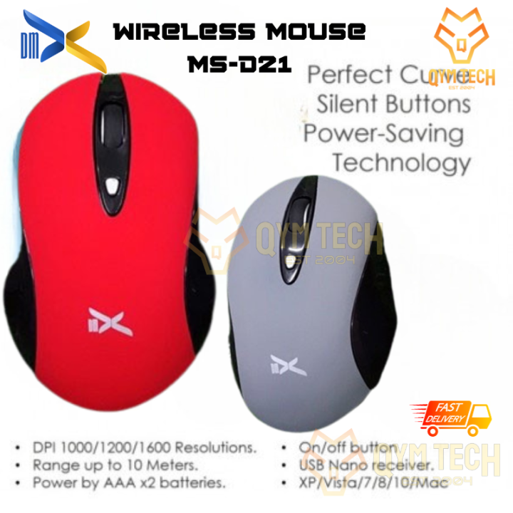 DMX Wireles Mouse MS-D21 | Lazada