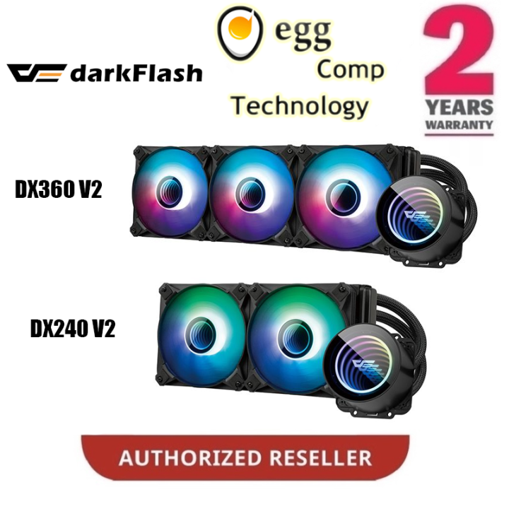 Aigo DarkFlash Twister DX240 V2 / DX360 V2 (Black/ White/ Pink) ARGB ...