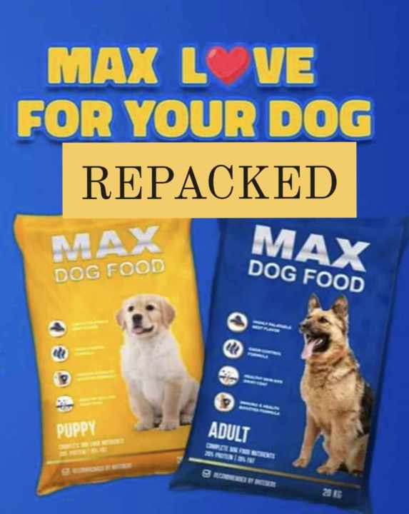 MAX Dog Food 1kg (Repacked) (Adult & Puppy) | Lazada PH