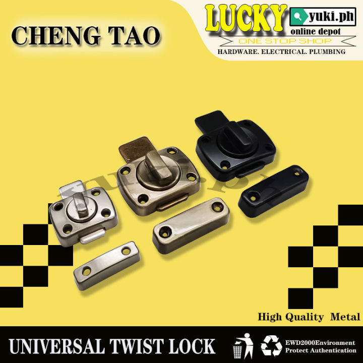 CHENGTAO UNIVERSAL TWIST LOCK ( WITH SCREW ) | Lazada PH